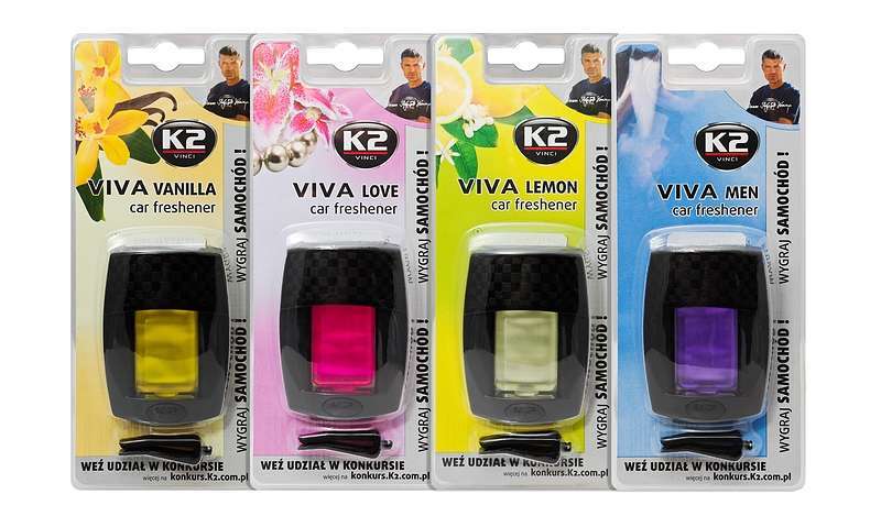Produkt V120 K2 VIVA MIX , Zapach samochodowy w kratkę nawiewu z wkładem membranowym. - Sklep ...